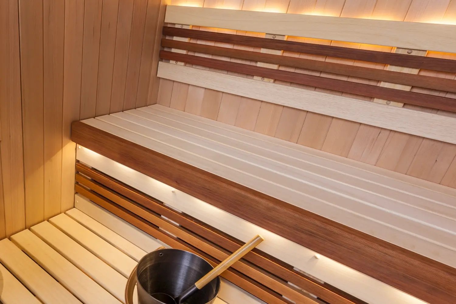 Custom Built Traditional Indoor Saunas, by Finnleo