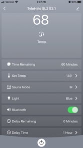 Operate your sauna from anywhere with the SaunaLogic2 Control