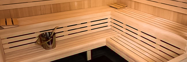Custom Built Free-Standing Traditional Indoor Saunas, by Finnleo